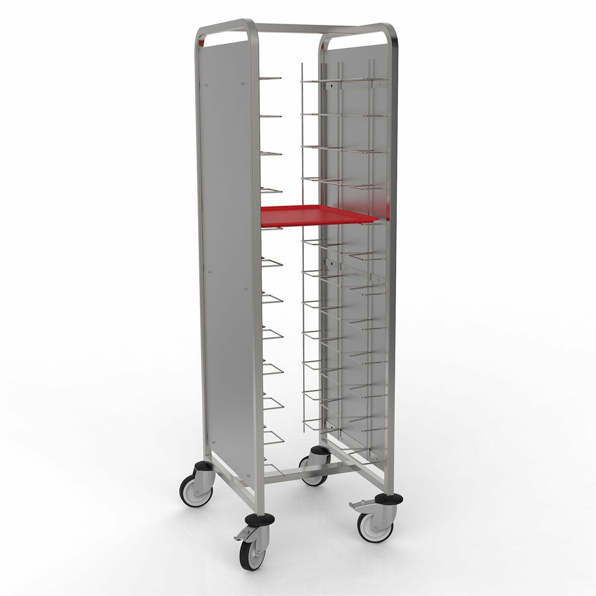 Self-Service Tray Trolley Side Panels - 80951 | Go for Green Shelving ...