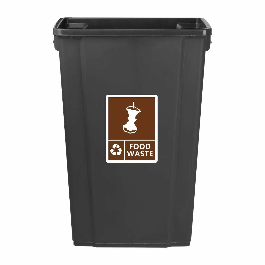 Jantex Slim Bin Food Waste Label - FX194 | Go for Green Cleaning & Hygiene