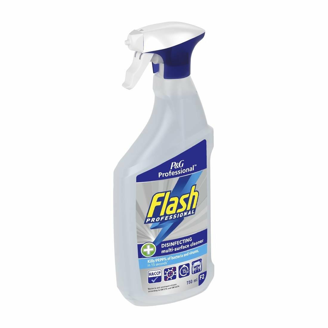 Flash Professional Disinfecting Multi-Surface Cleaning Spray 750ml ...