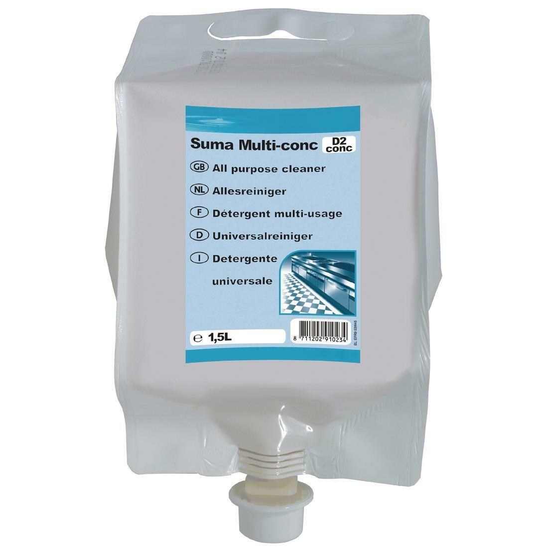 GC399 - Suma Multi D2 All-Purpose Cleaner Super Concentrate 1.5Ltr (4 ...