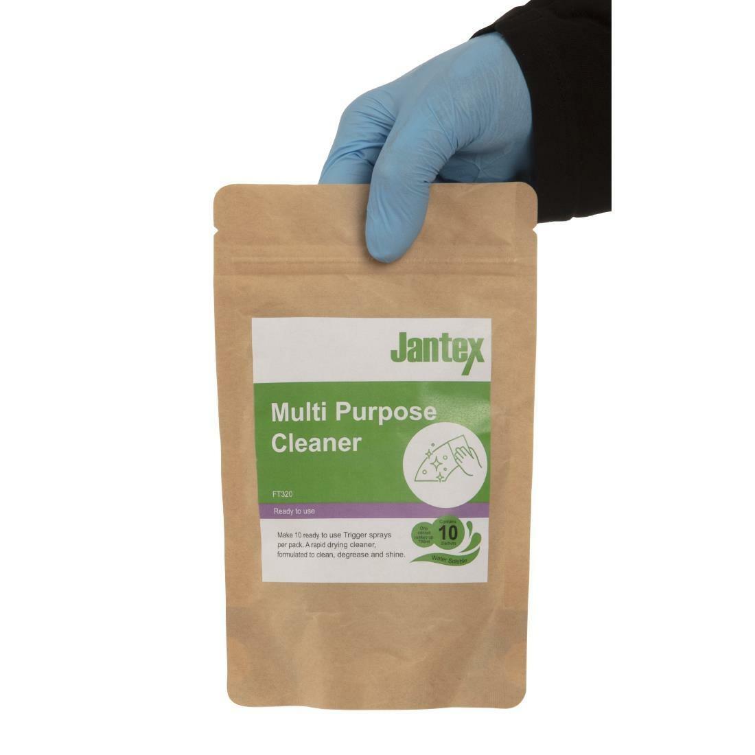 FT320 - SCWS750APP-10 - Jantex Green MultipurposeÃ‚Â Cleaner Sachets ...