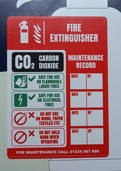 FEXLABEL - Extinguisher Labels