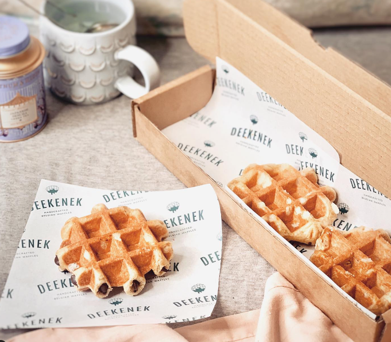 297 x 210mm Custom Printed Greaseproof / Branded Food Wraps