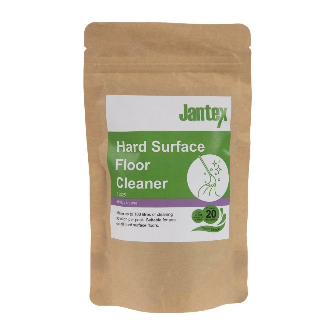 FT325 - SCFS20HSP-MGB - Jantex Green Hard Surface Floor Cleaner Sachets ...