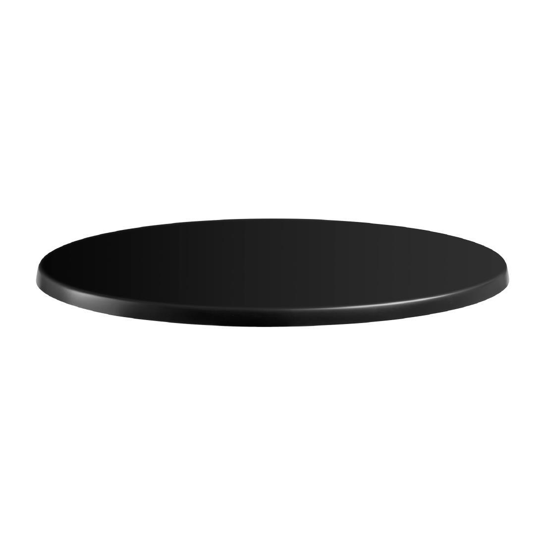 Enduratop Round Table Top Black 800mm - HS615 - HS615 | Go for Green ...