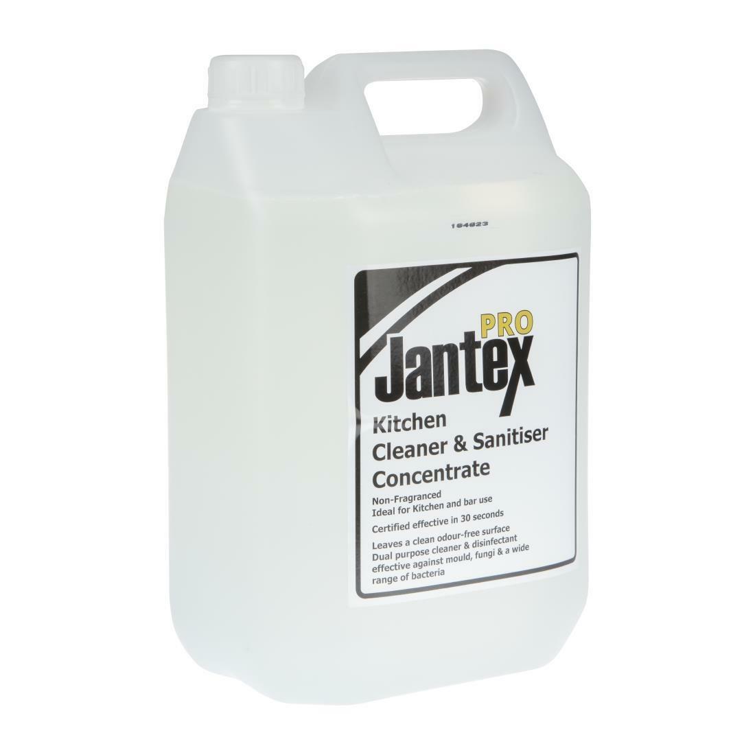 GM986 - Jantex Pro Kitchen Cleaner and Sanitiser Concentrate 5Ltr - GM986