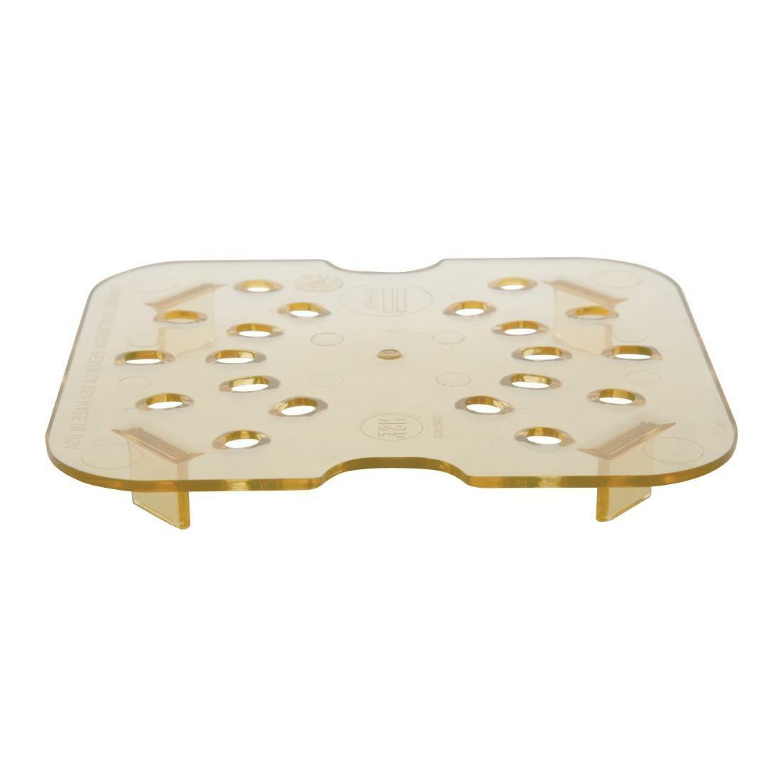 DW515 - 60HPD150 - Cambro High Heat 1/6 Gastronorm Food Pan Drain Shelf ...