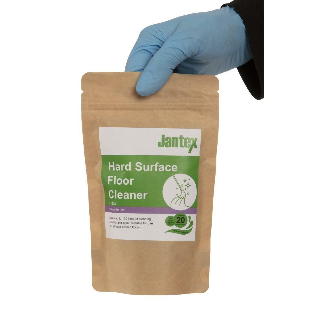 FT325 - SCFS20HSP-MGB - Jantex Green Hard Surface Floor Cleaner Sachets ...