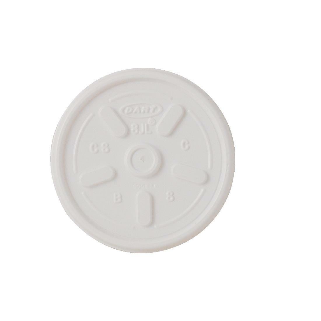 CD946 - Dart Disposable Foam Cup Vented Lids 340ml (Pack of 1000)