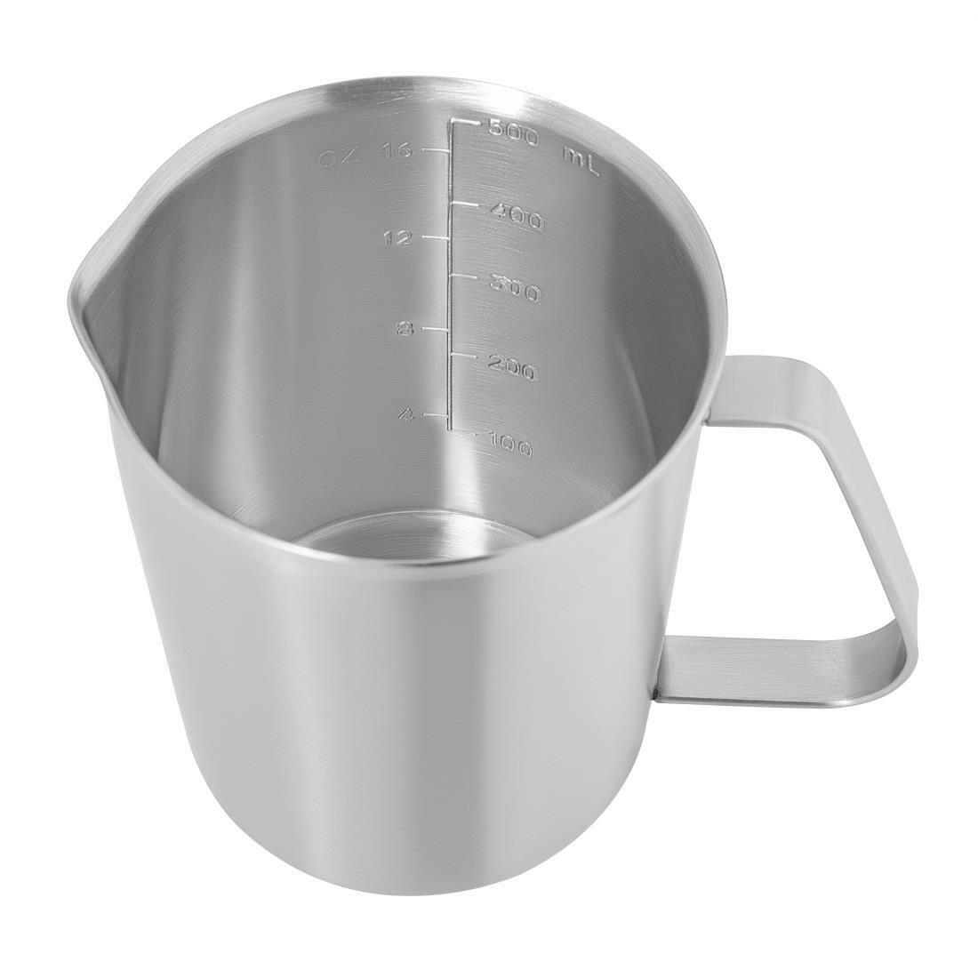 CX057 - A710-48181/A - Vogue Stainless Steel Measuring Jug 500ml - CX057