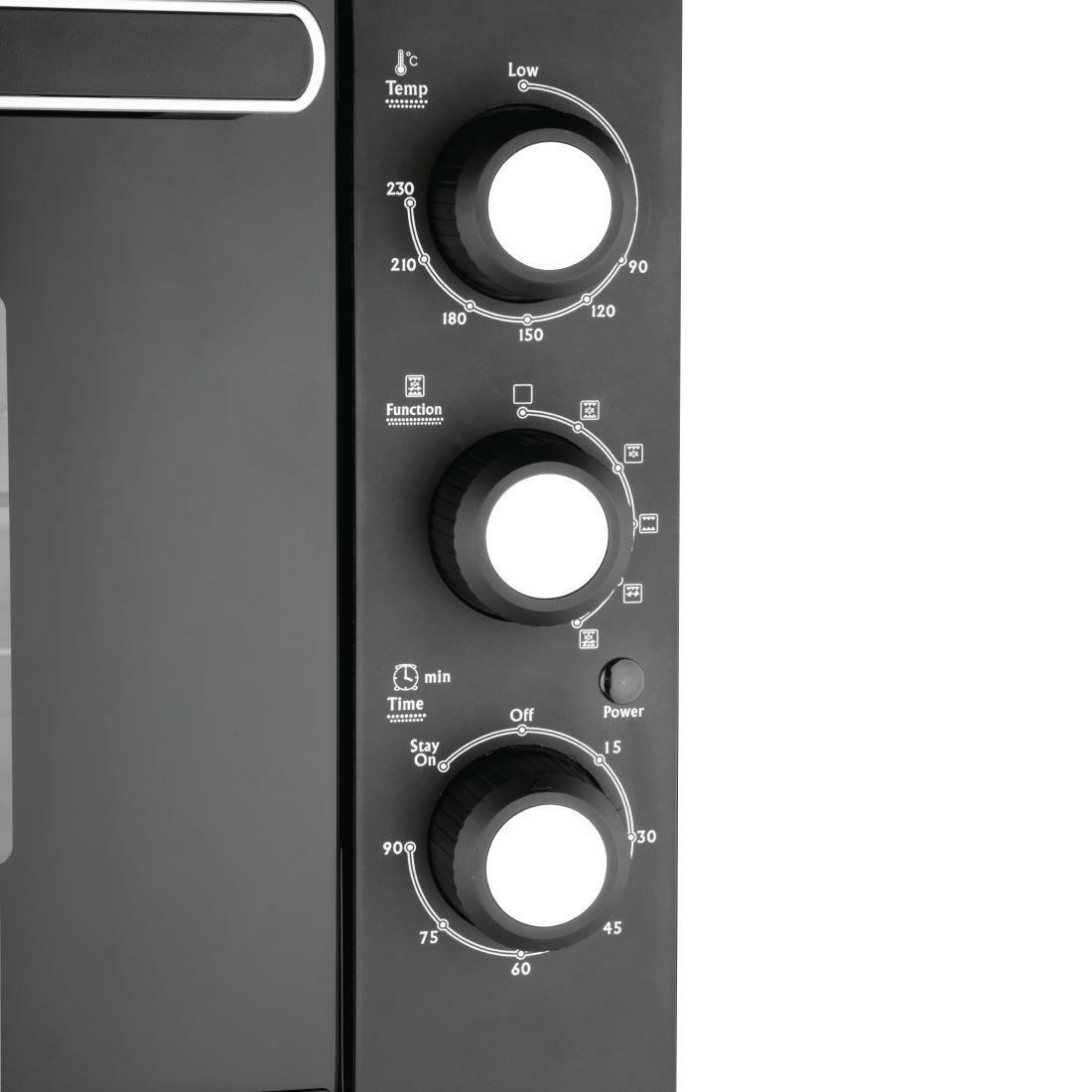 DC285 - KWS1530LQ-K5U - Nisbets Essentials Mini Oven with Rotisserie ...