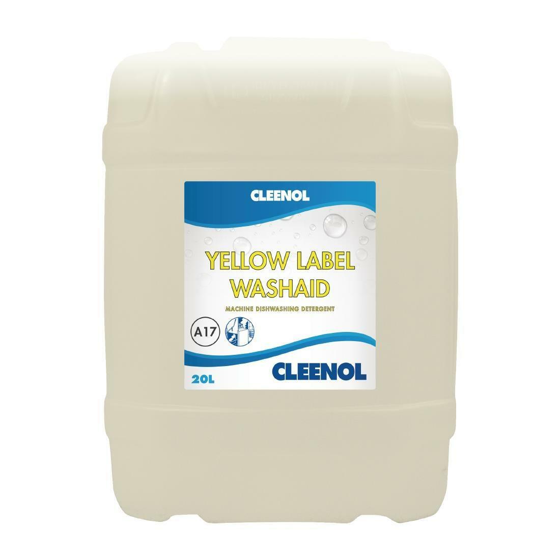 FT363 - 020284RS - Cleenol Yellow Label Wash Aid Dishwasher Detergent ...