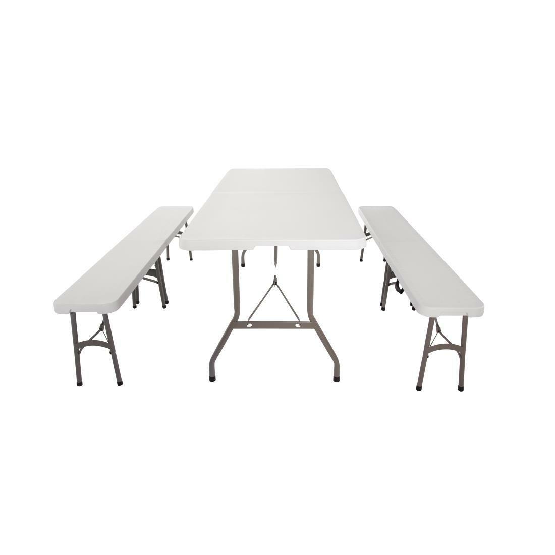SA425 - YCZ-183Z WHITE - Special Offer Bolero PE Centre Folding Table ...