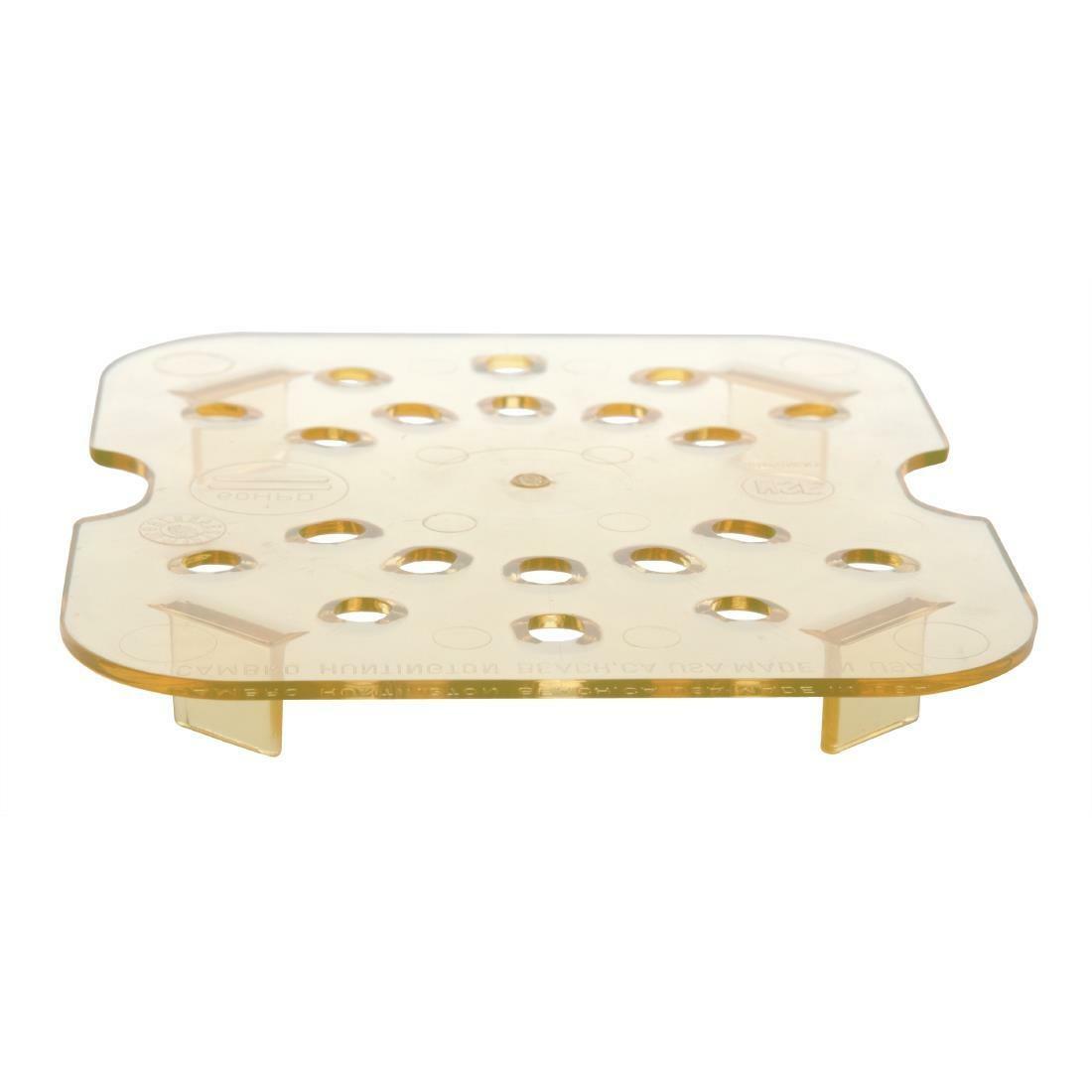 DW515 - 60HPD150 - Cambro High Heat 1/6 Gastronorm Food Pan Drain Shelf ...