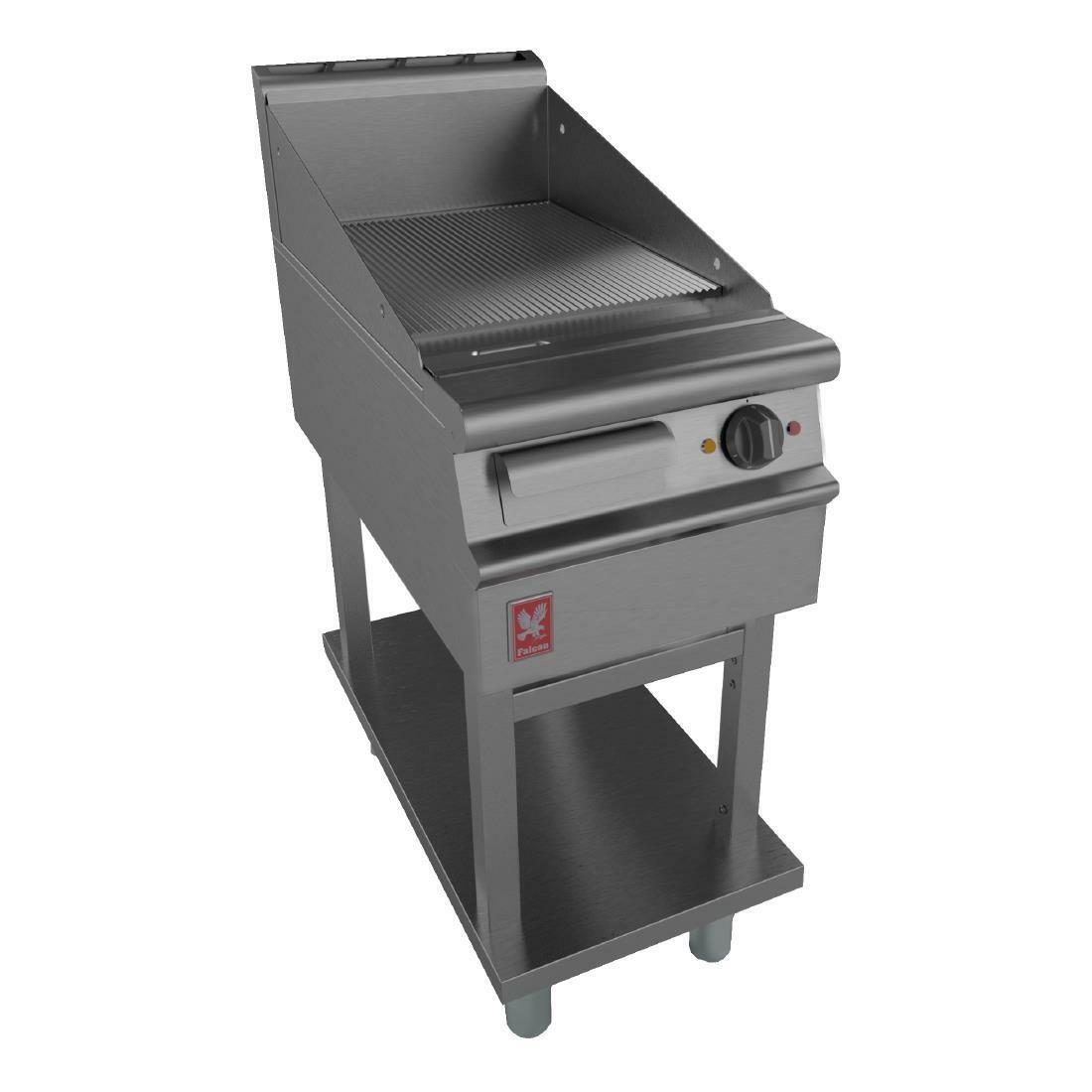 GP102 - E3441R - Dominator Plus 400mm Wide Ribbed Griddle on Fixed ...