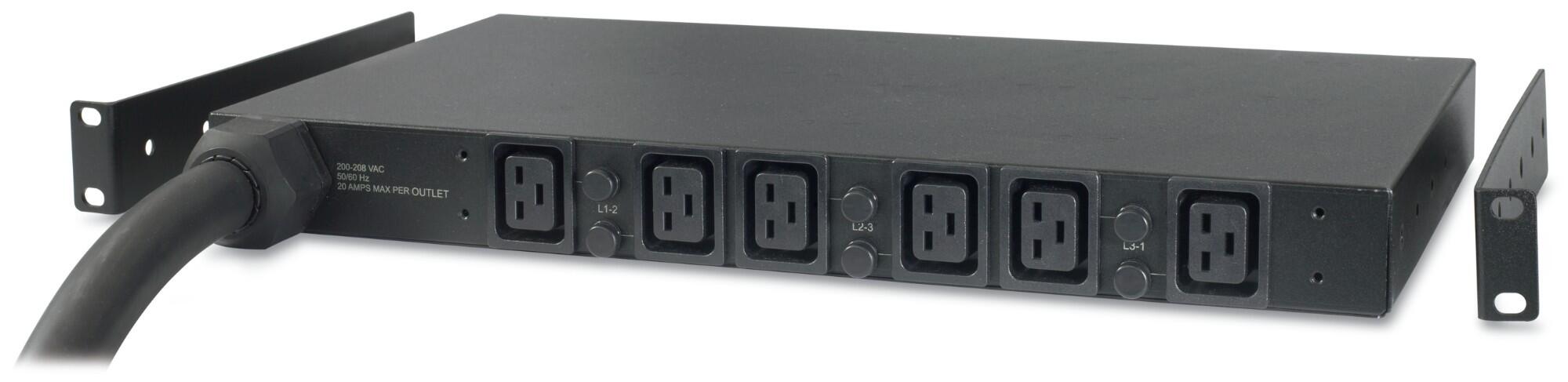 APC Basic Rack PDU AP7526 power distribution unit (PDU) 6 AC outlet(s ...