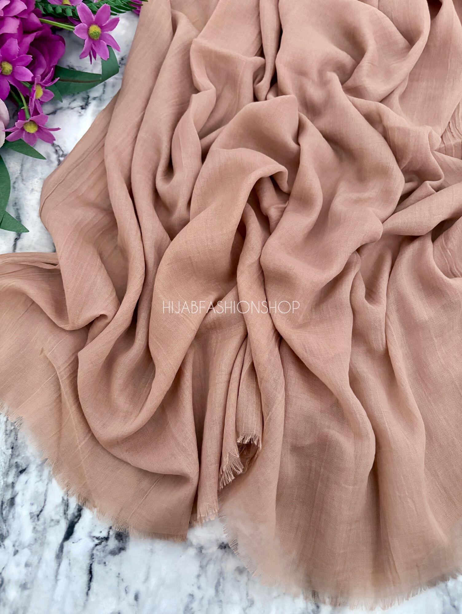 Cotton Jersey Hijab - Ivory | HIJAB FASHION SHOP