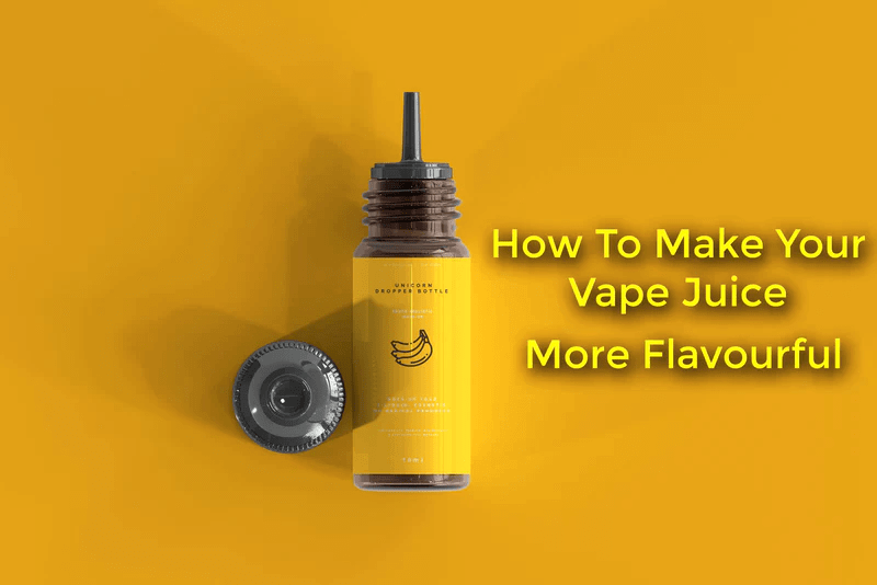 How do I make my vape juice more flavorful?