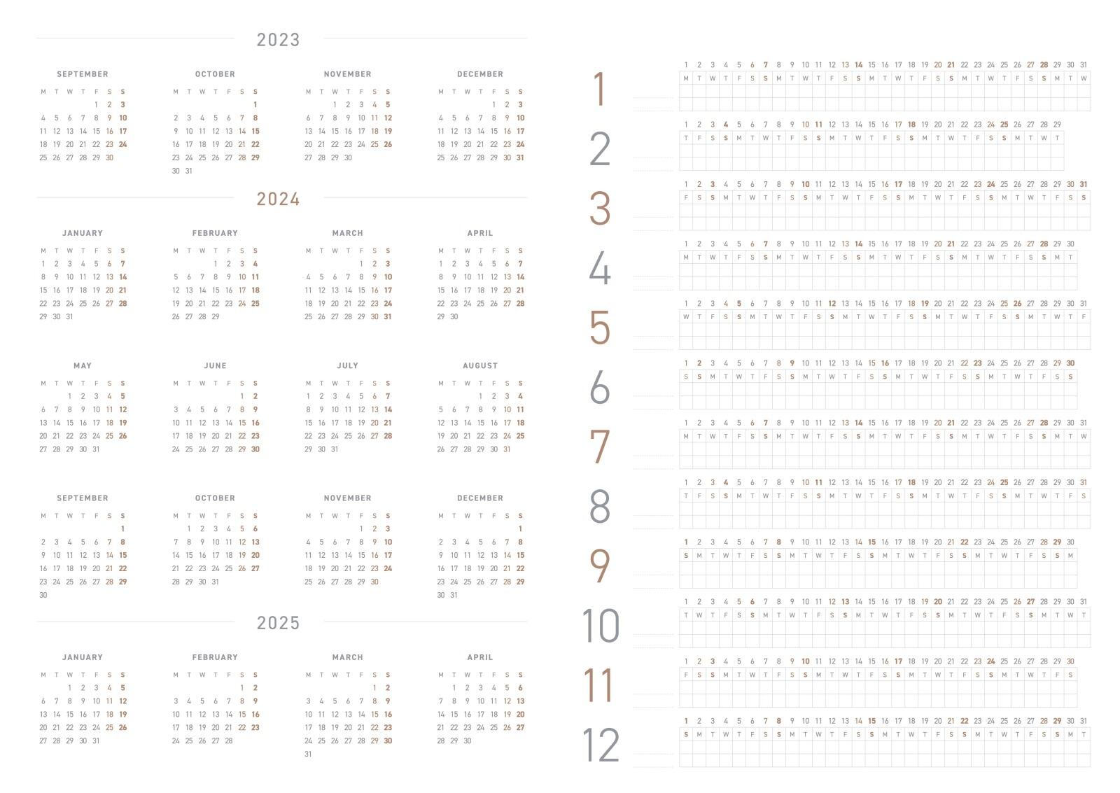 *SALE* Take a Note 2024 A5 regular planner - English version