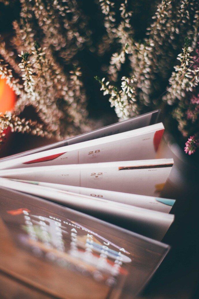 OURS x Dimanche Journal 2020 - Word Puzzle - A5 weekly diary