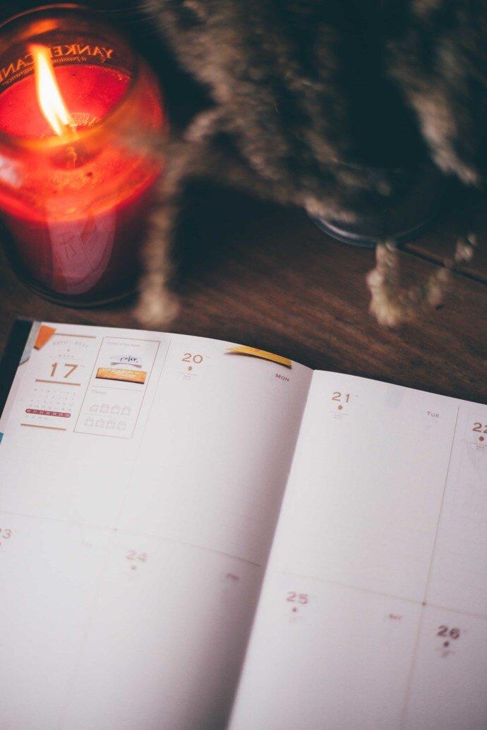 OURS x Dimanche Journal 2020 - Word Puzzle - A5 weekly diary