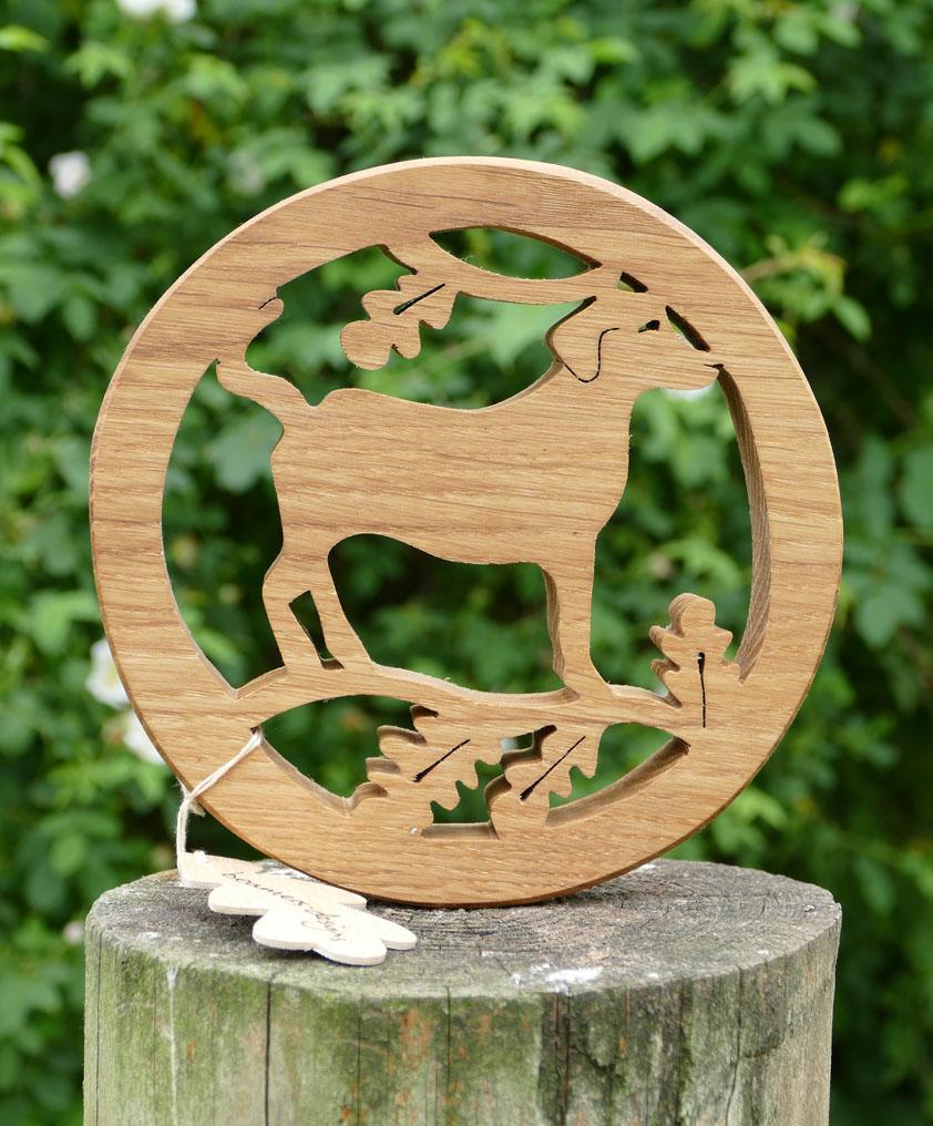 Labrador Oak Pot Stand