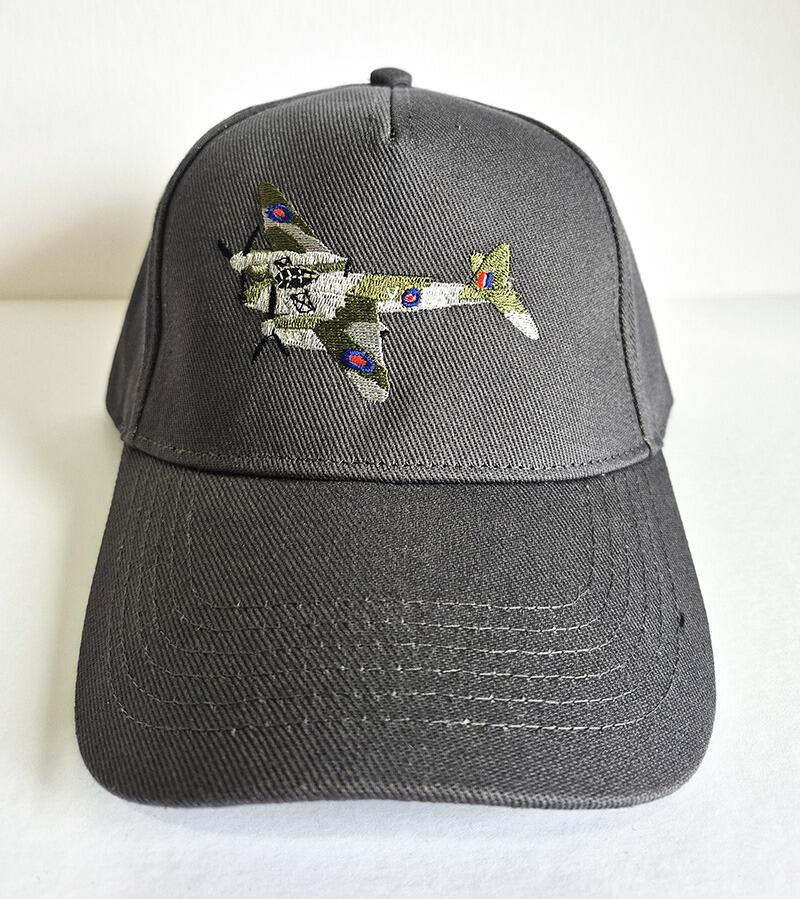 RAF de Havilland Mosquito Baseball Cap - Grey - Premium Quality.