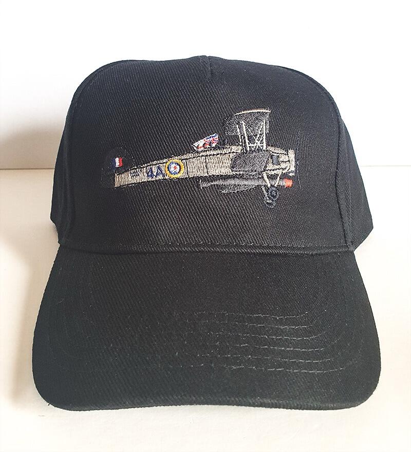 Fairey Swordfish Baseball Cap - Black - Premium Quality.