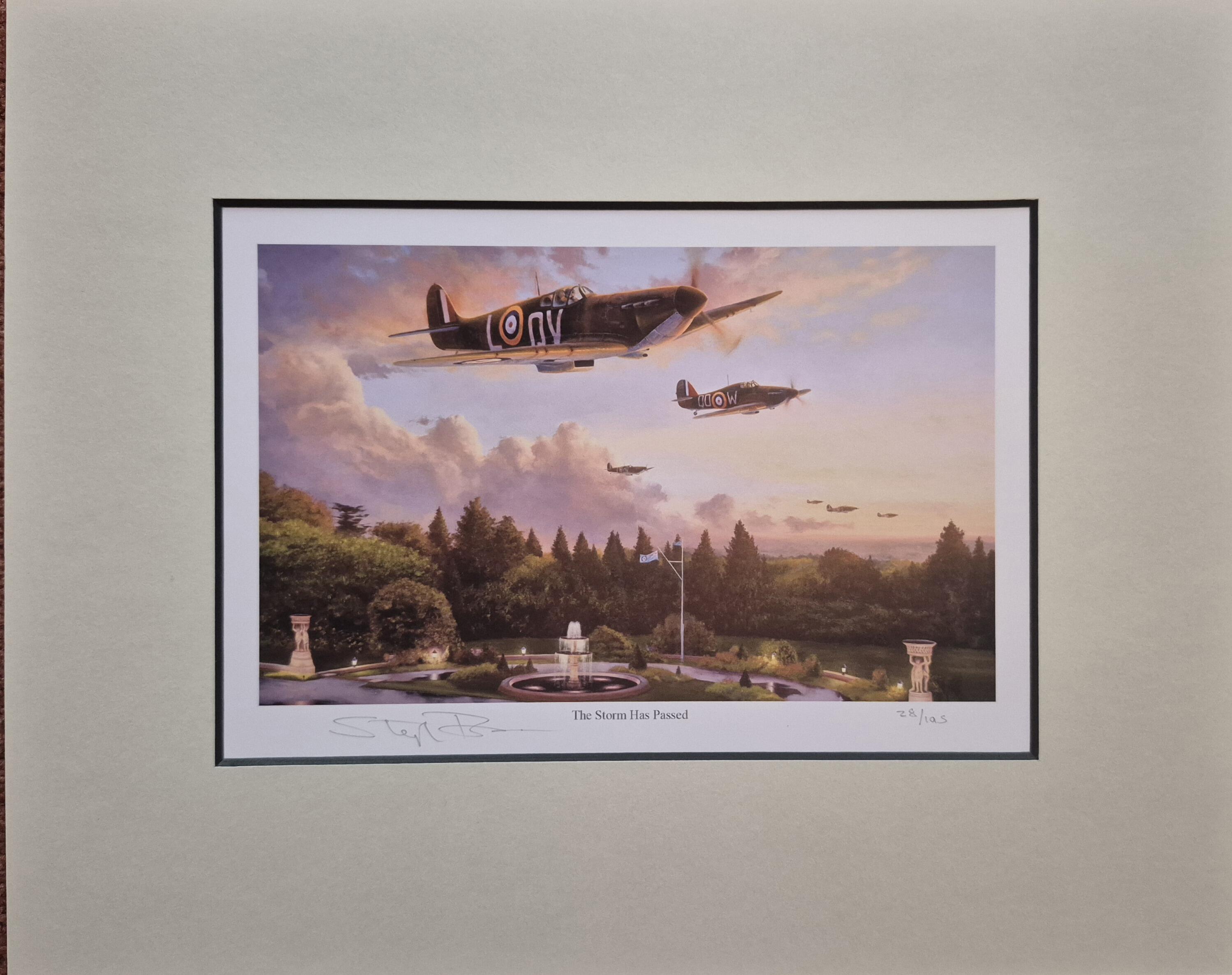 The Storm has Passed by Stephen Brown - Small Cameo