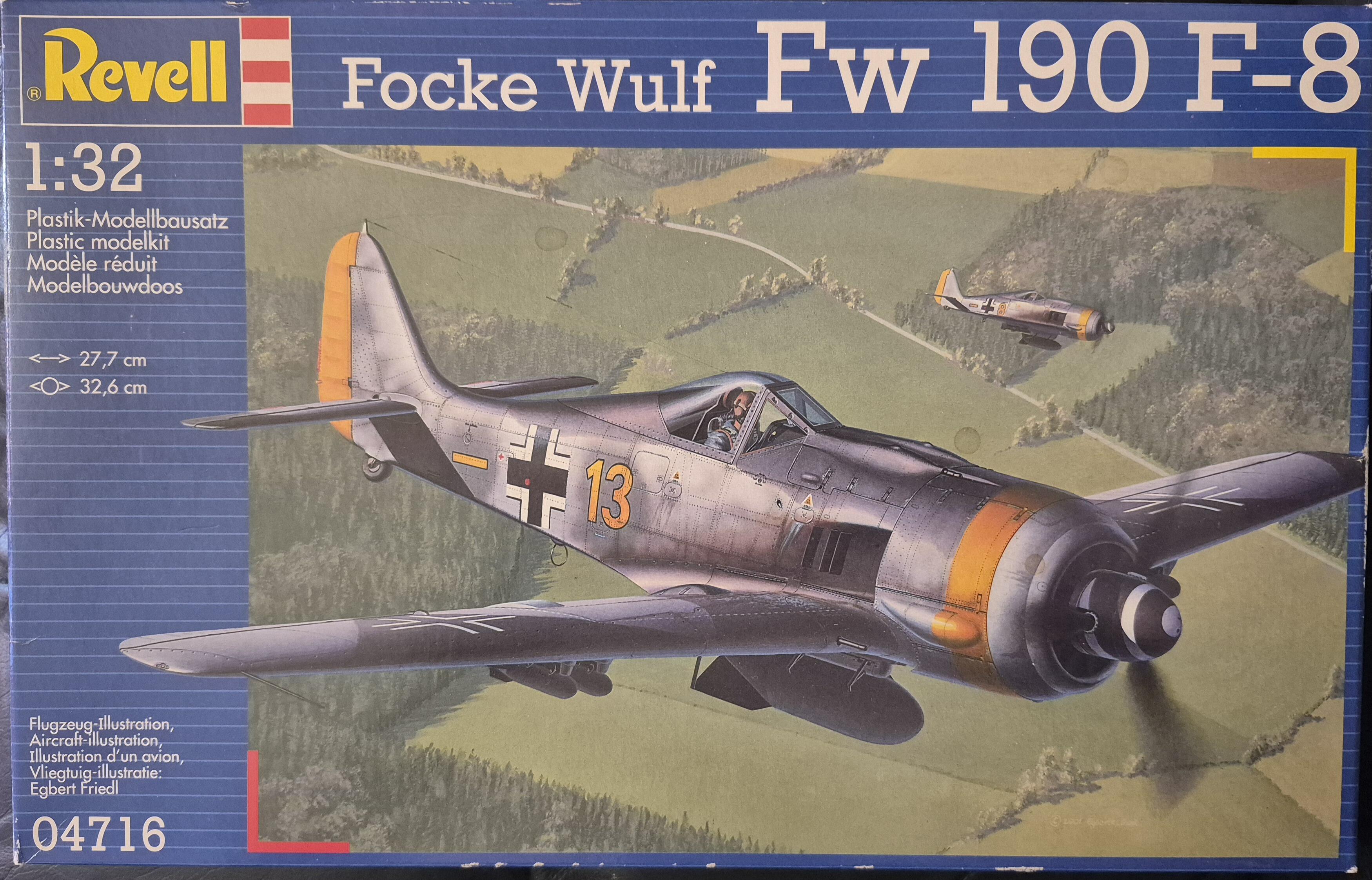 Focke Wulf Fw 190 F-8 by Revell 04716