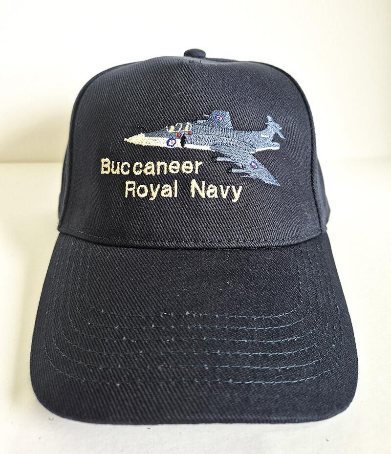 Buccaneer Royal Navy Baseball Cap - Black - Premium Quality.