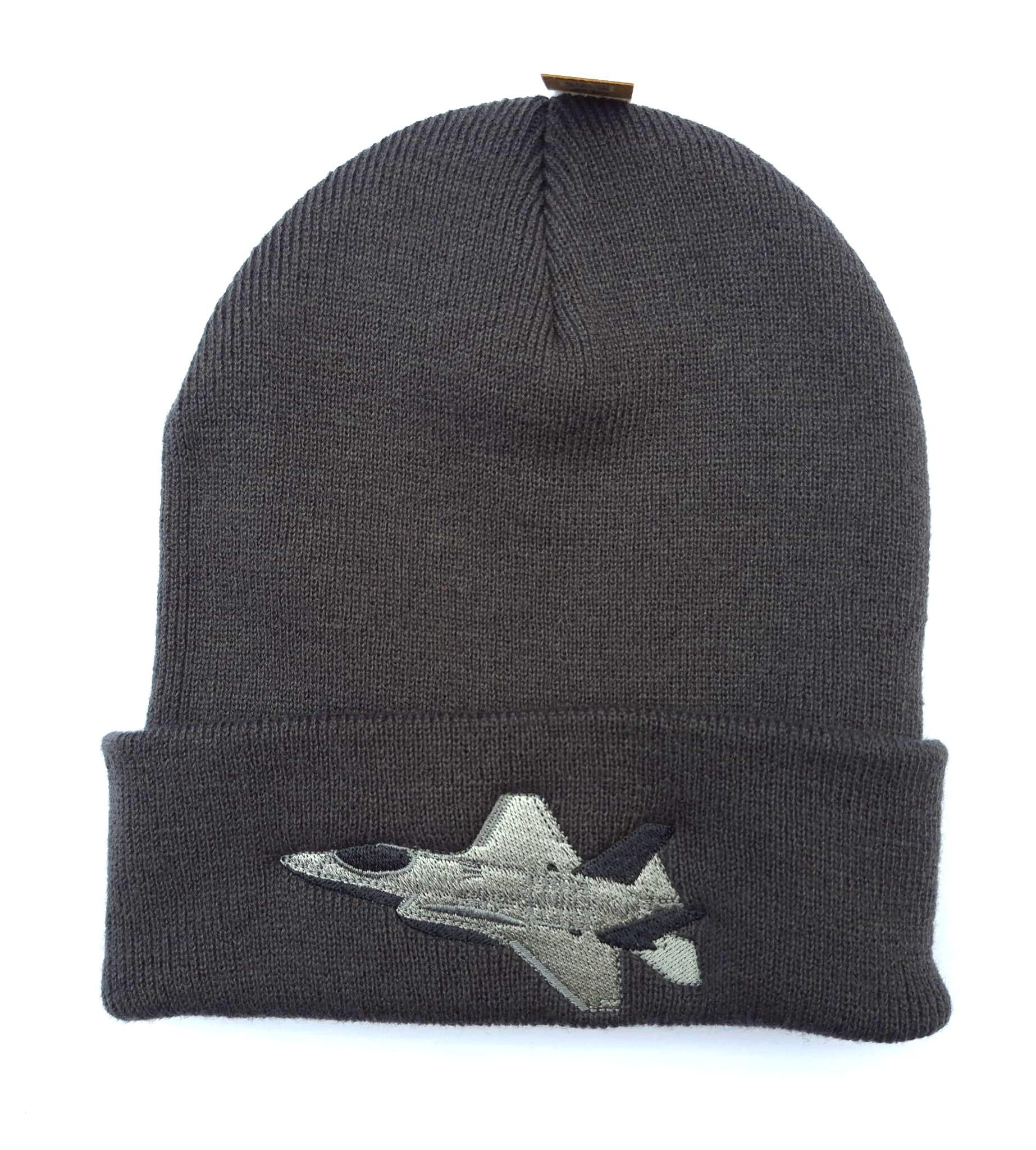 F-35B Lightning Beanie Hat - Graphite Grey