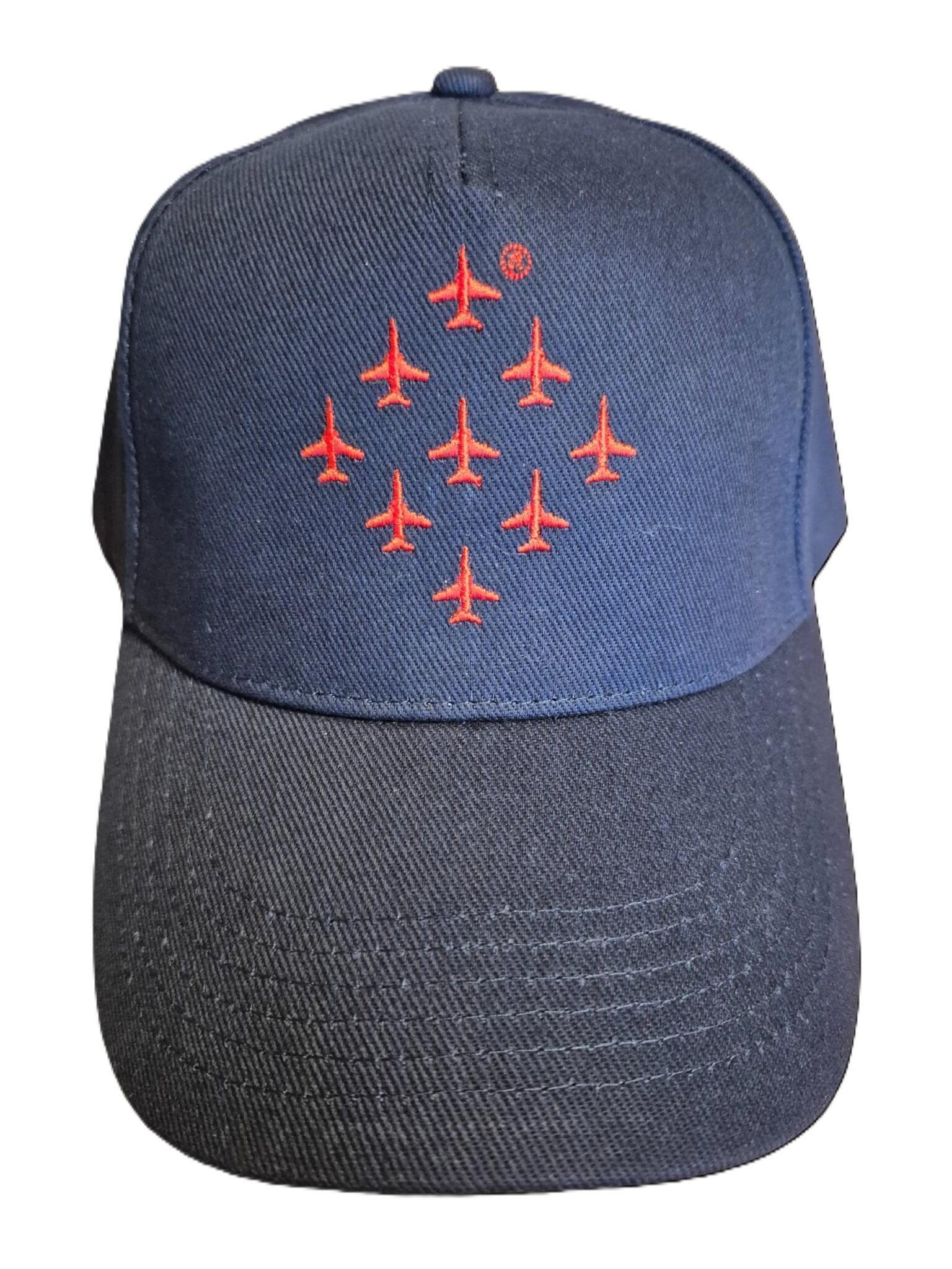 Red Arrow Diamond Nine Baseball Cap - Navy