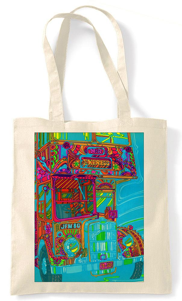 Psychedelic Bus : Art Print £7.99 / Framed Print £22.99 / T-Shirt £12. ...
