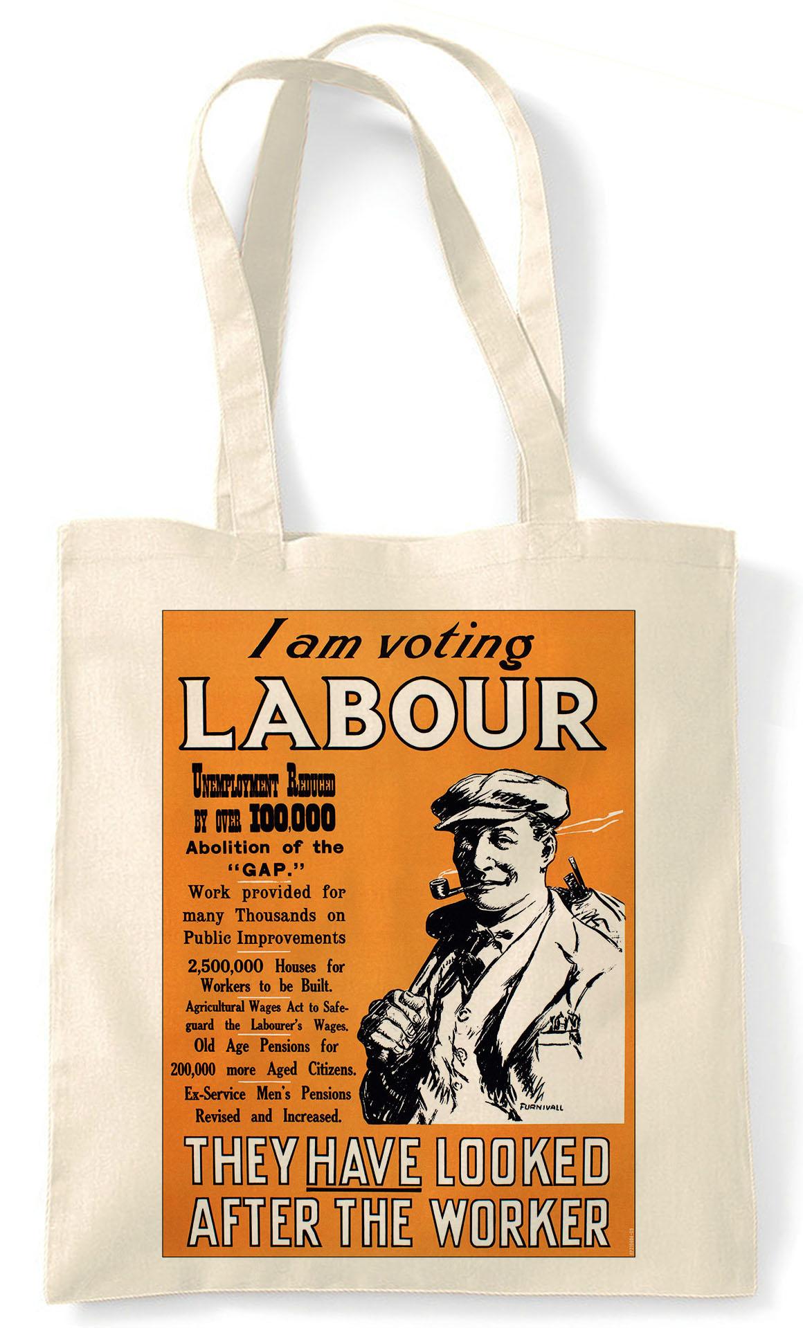 I Am Voting Labour Political Poster : Art Print £7.99 / Framed Print £ ...