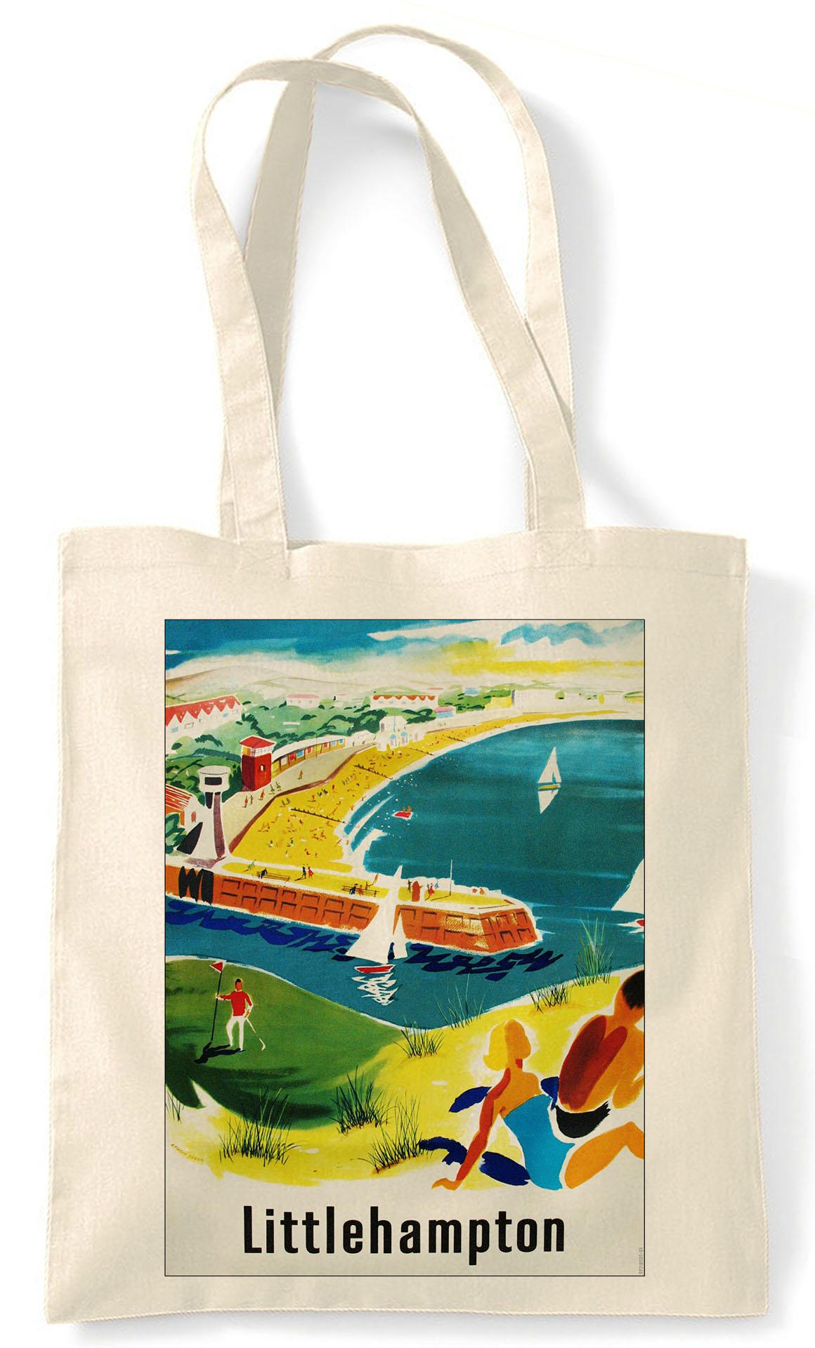 Littlehampton Travel Poster : Art Print £7.99 / Framed Print £22.99 / T ...