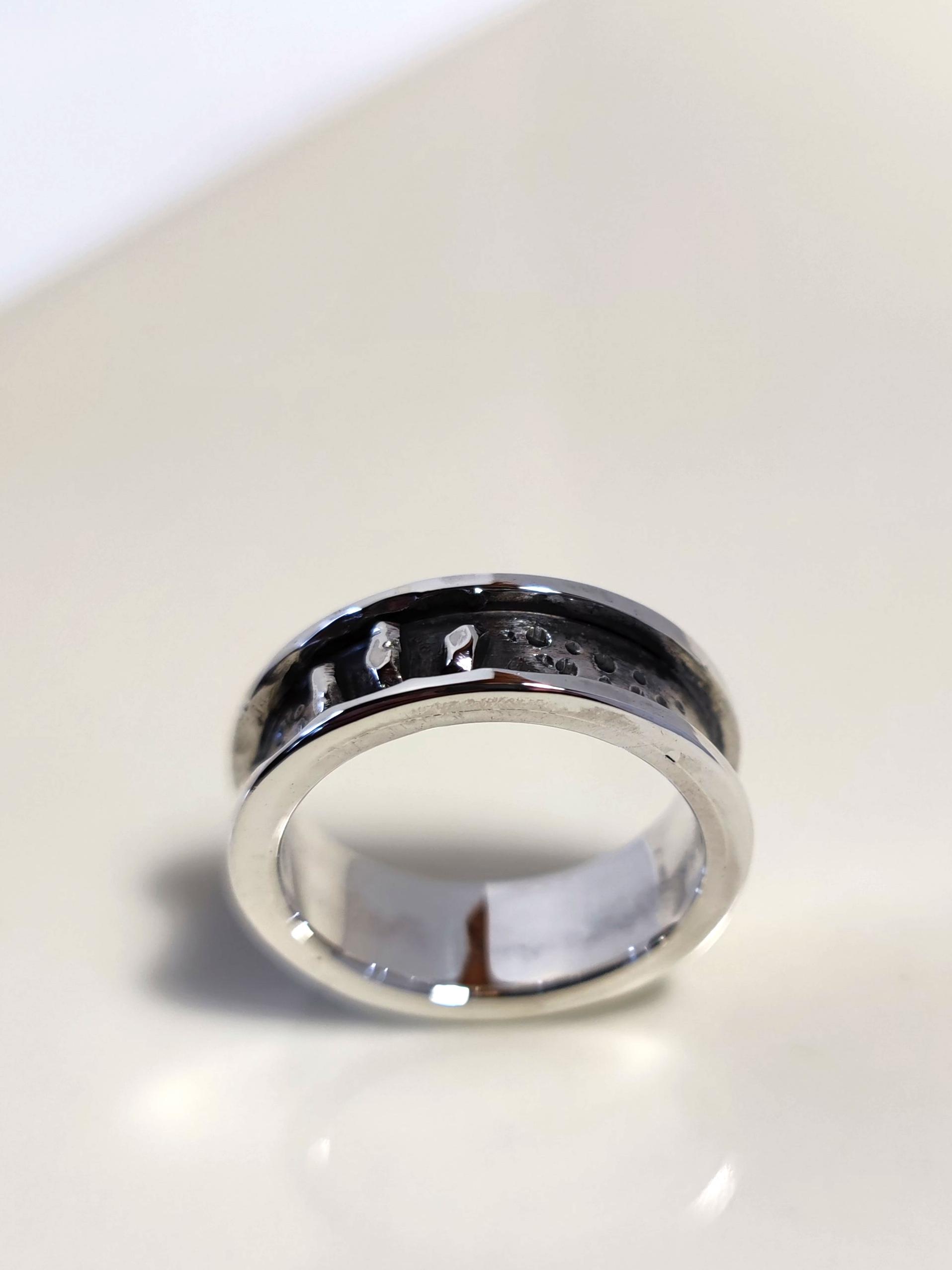 Sterling Silver Standing Stones Ring