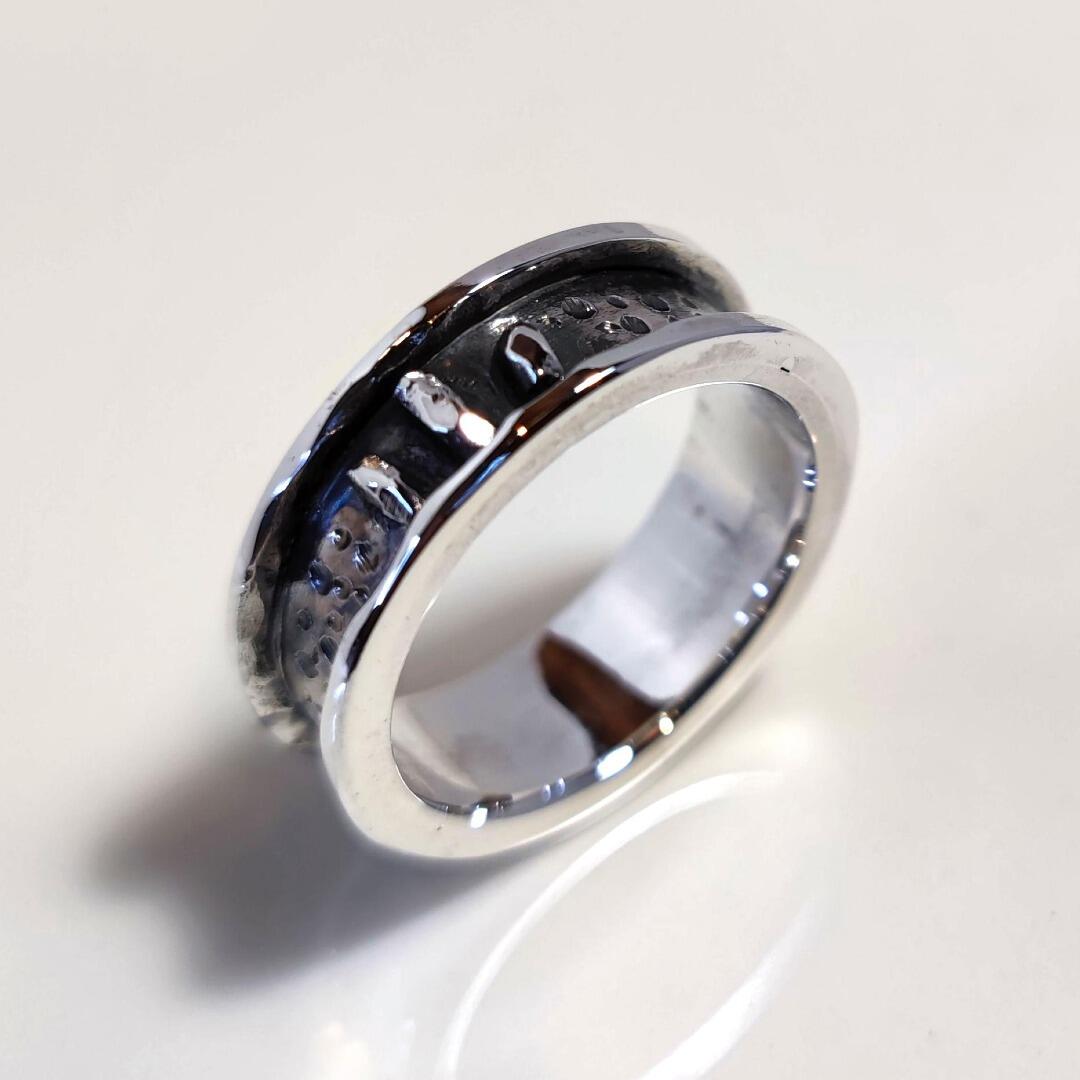 Sterling Silver Standing Stones Ring