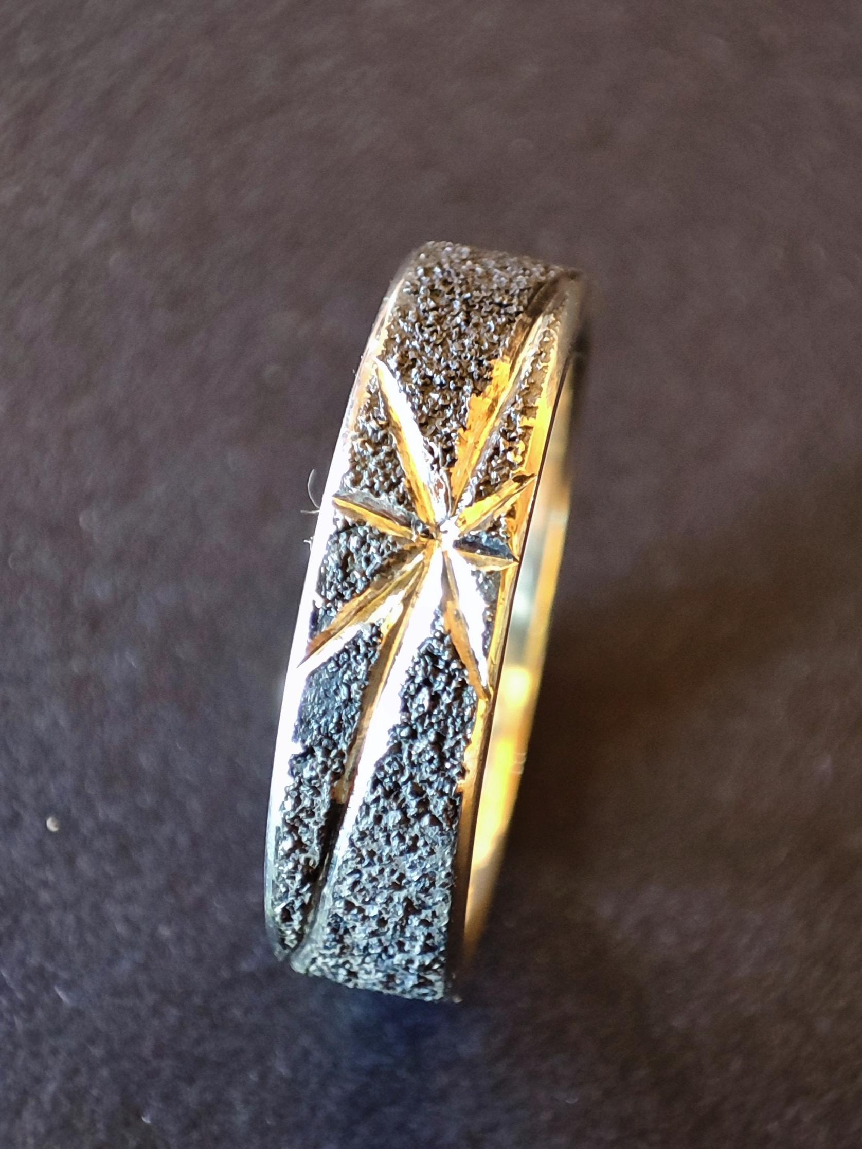 Sterling Silver Star Dust Ring