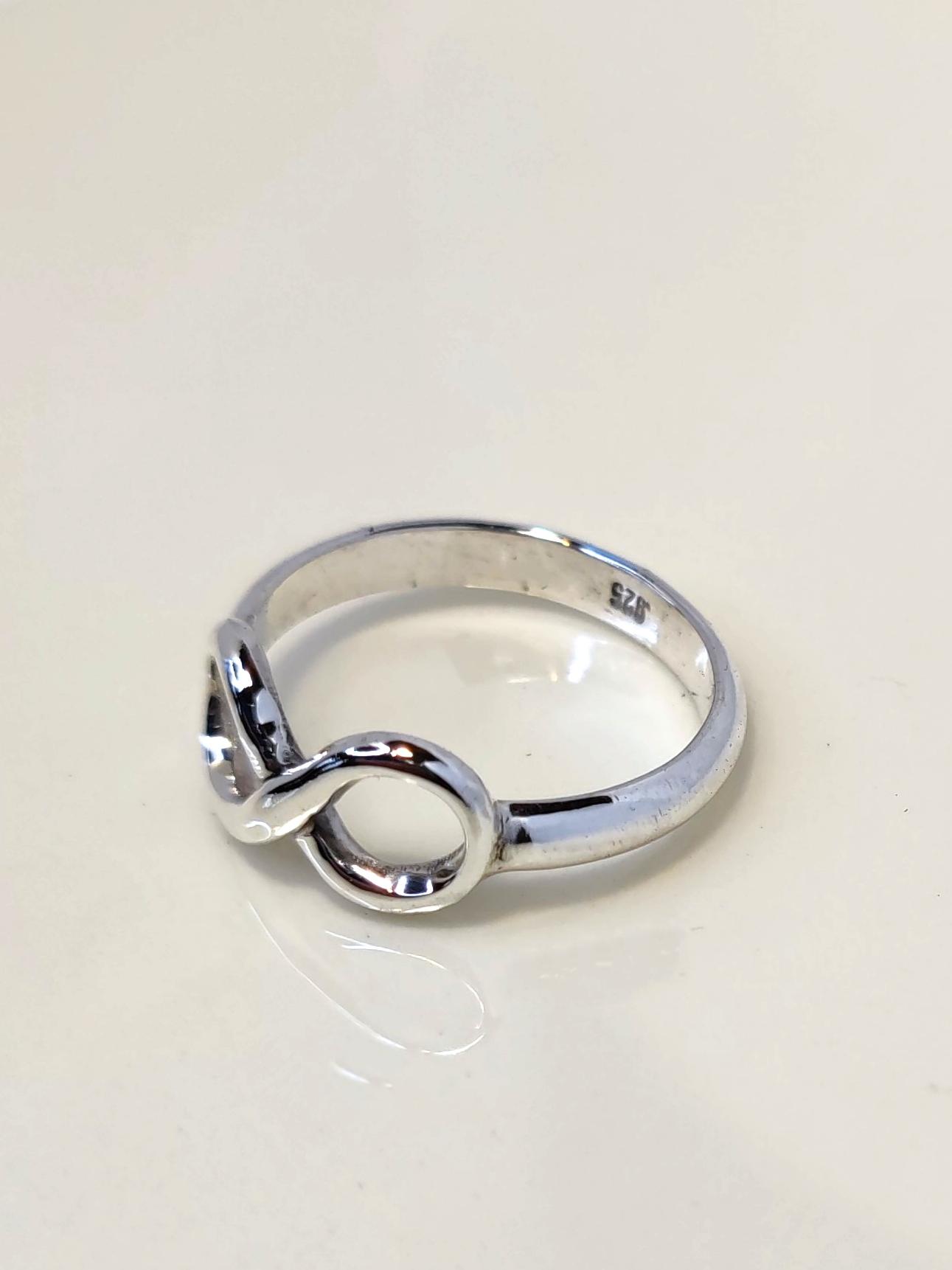 Sterling Silver Infinity Ring