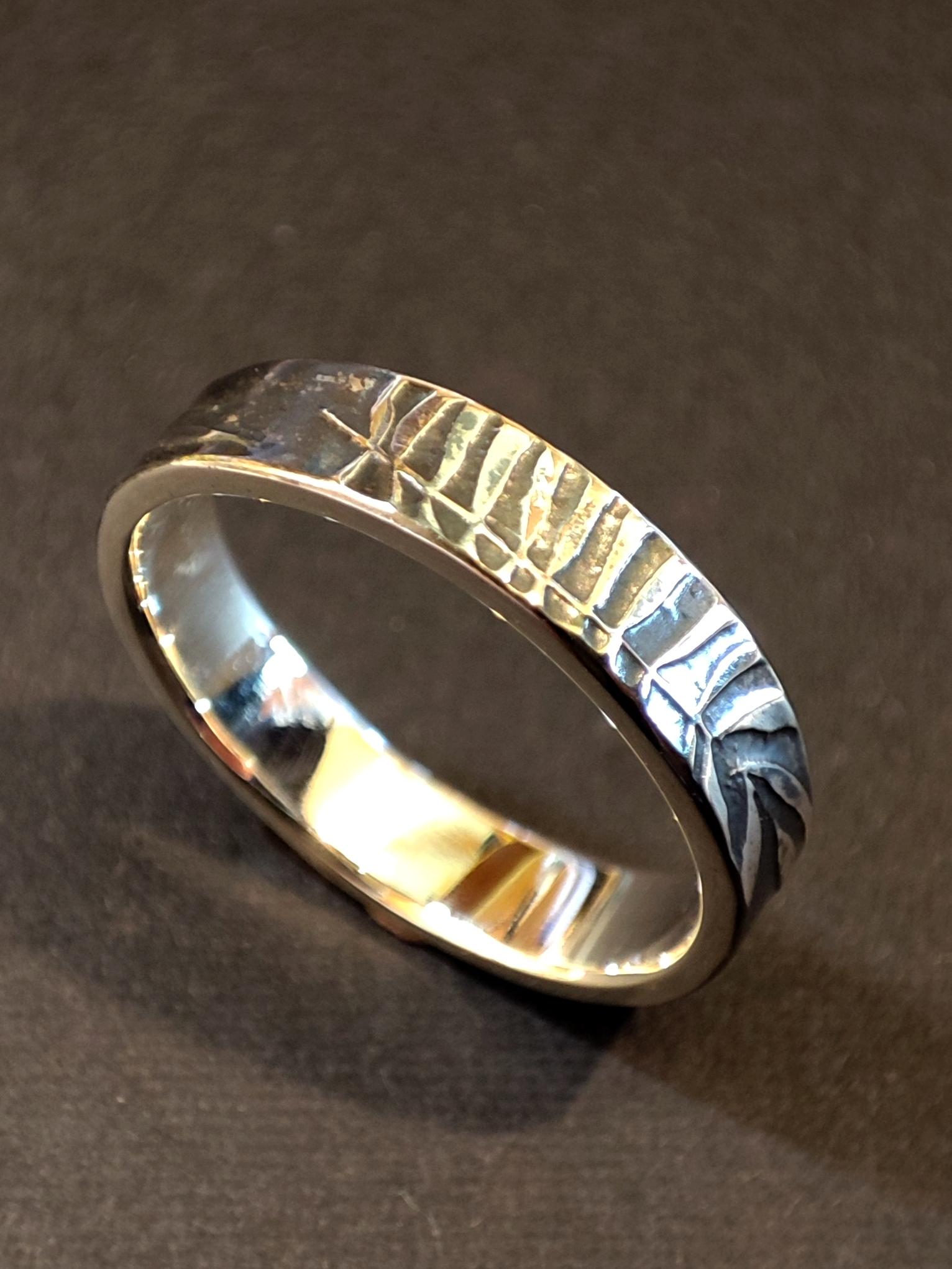 Sterling Silver Fern Ring