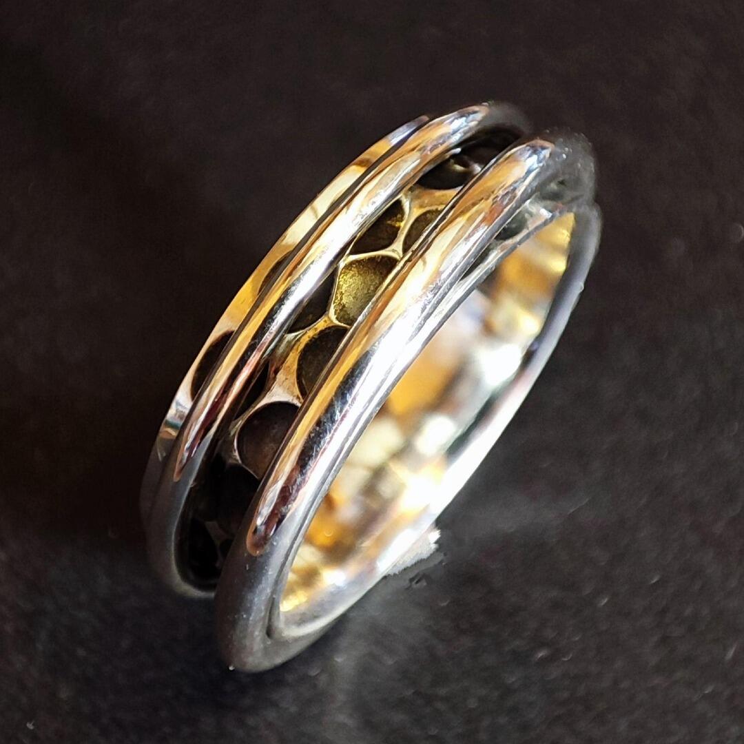 Sterling Silver Sand Ring