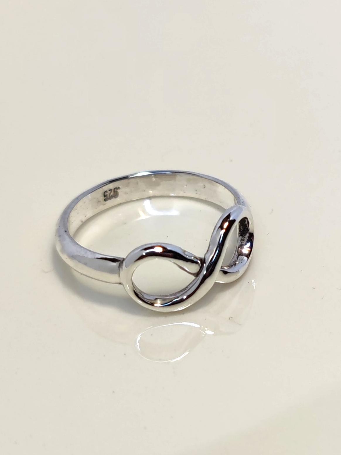 Sterling Silver Infinity Ring
