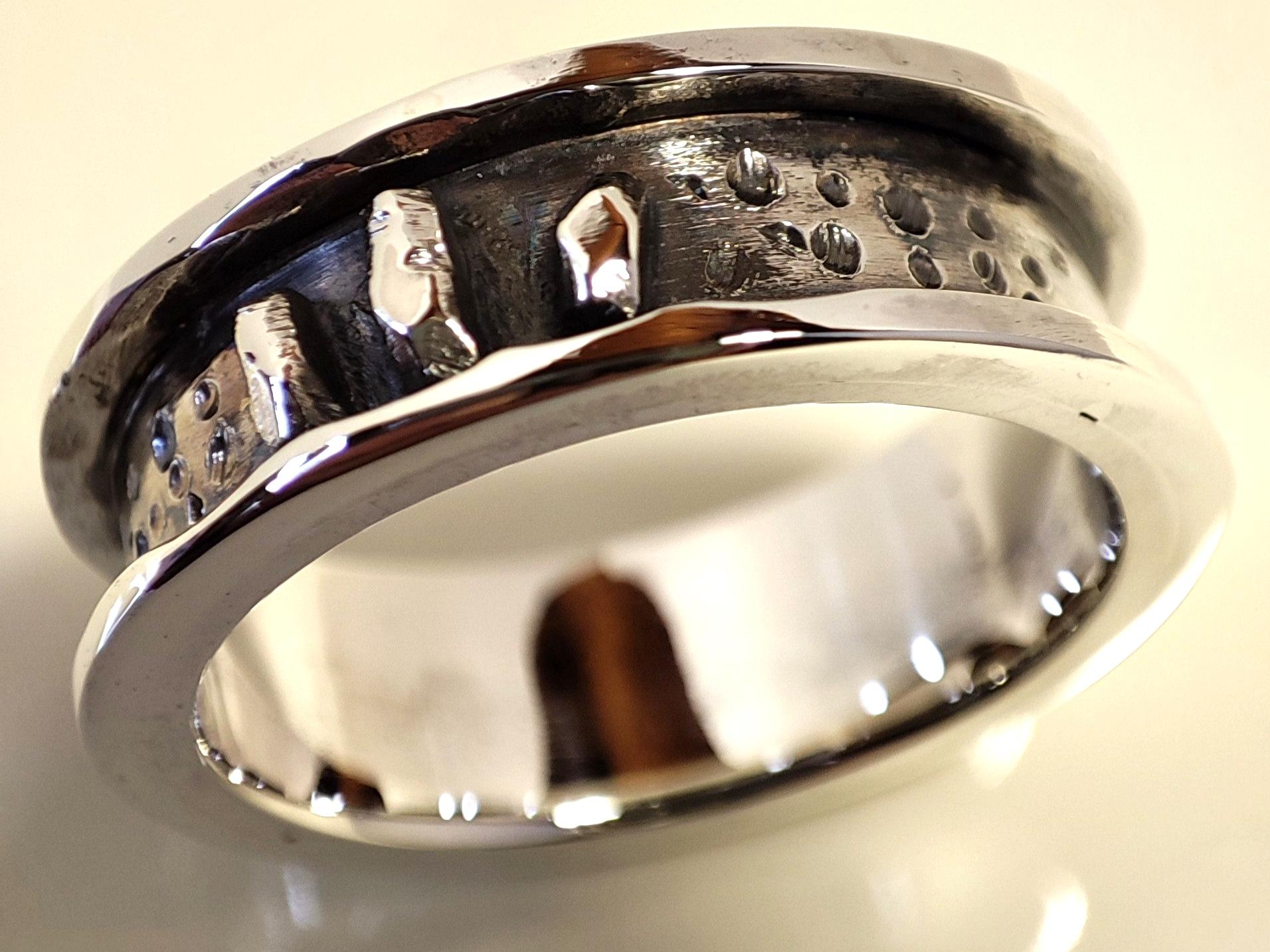 Sterling Silver Standing Stones Ring