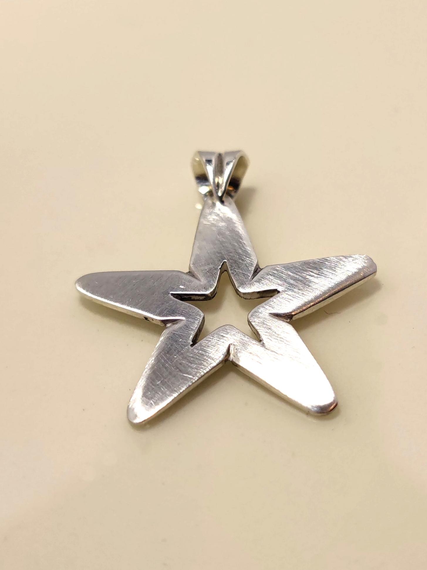 Sterling Silver Star Pendant