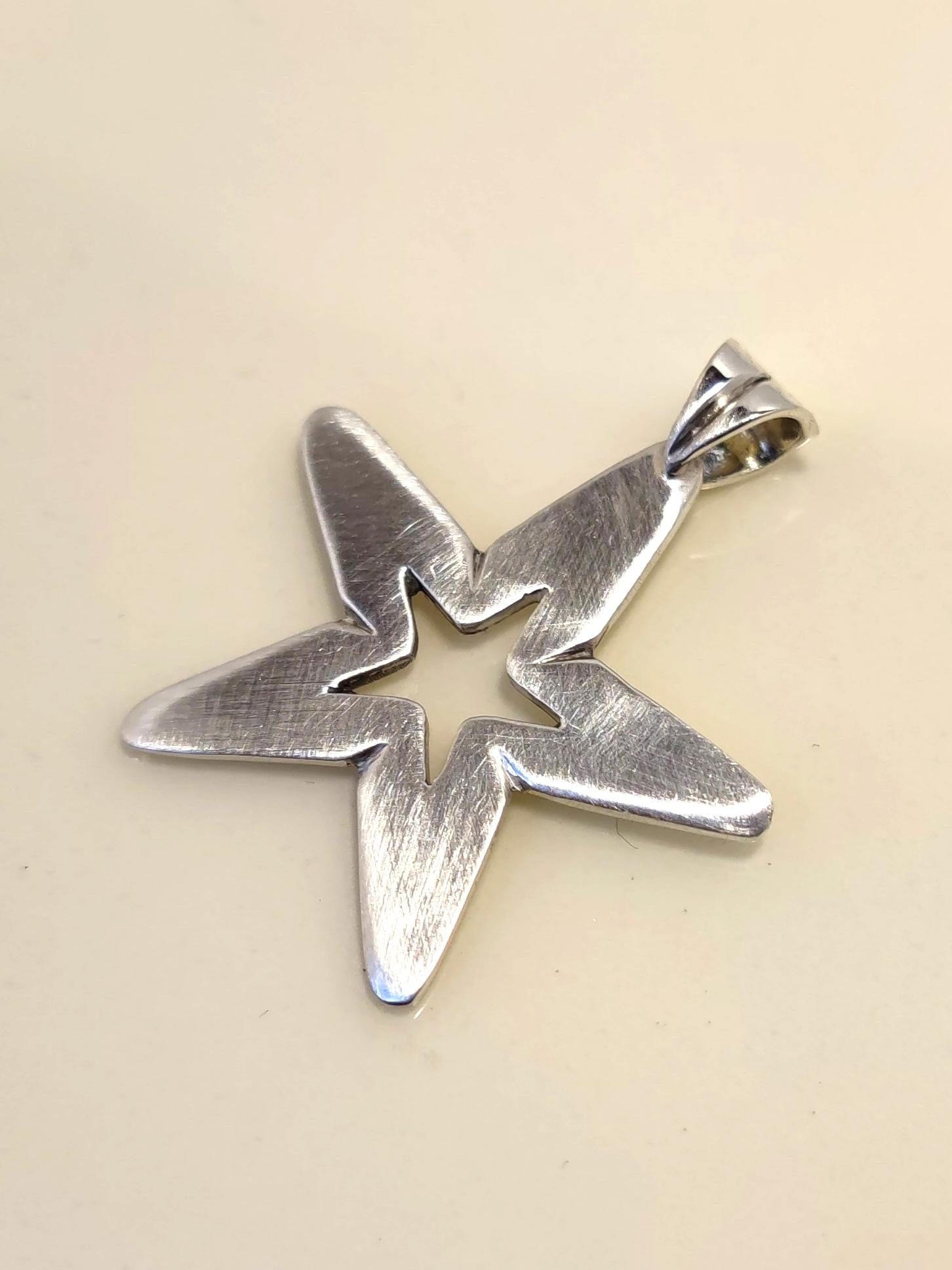 Sterling Silver Star Pendant