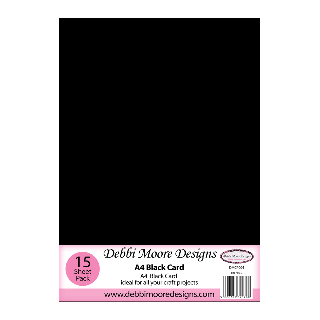 60 sheets A4 Black Card (FB1140)