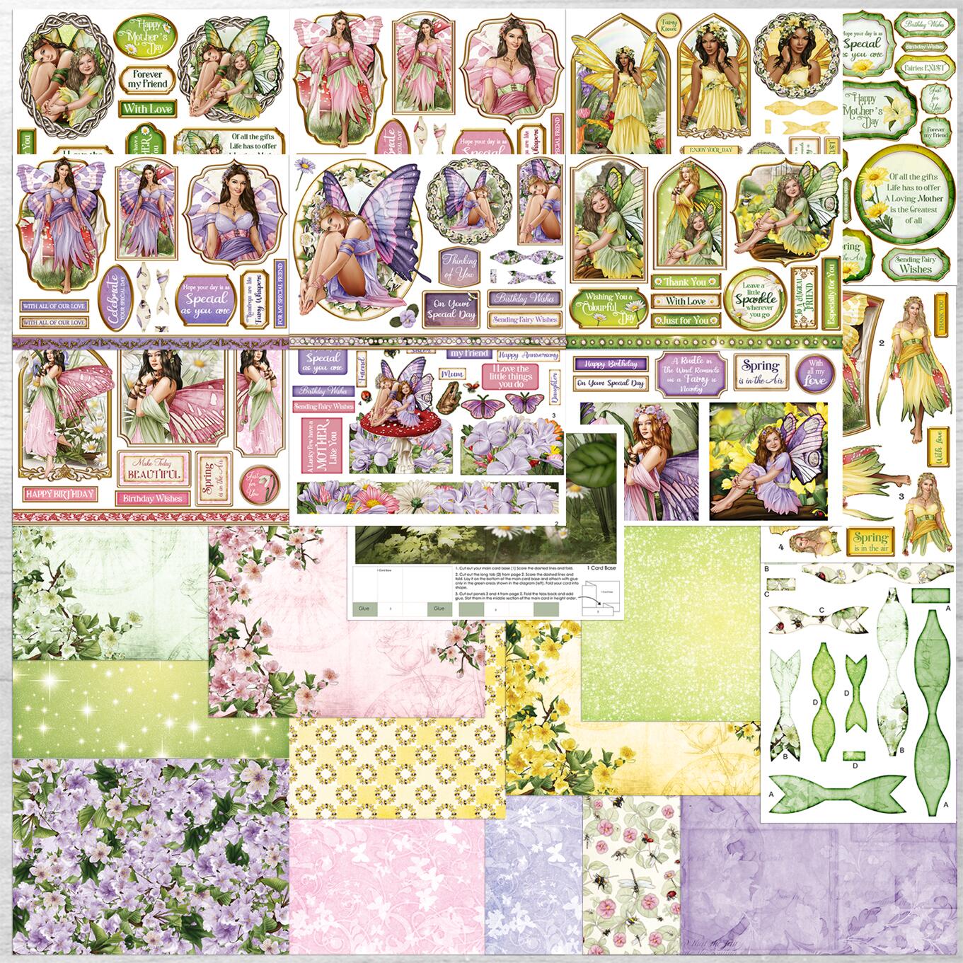 Spring Fairies Volume 2 Cardmaking Kit with Forever Code*