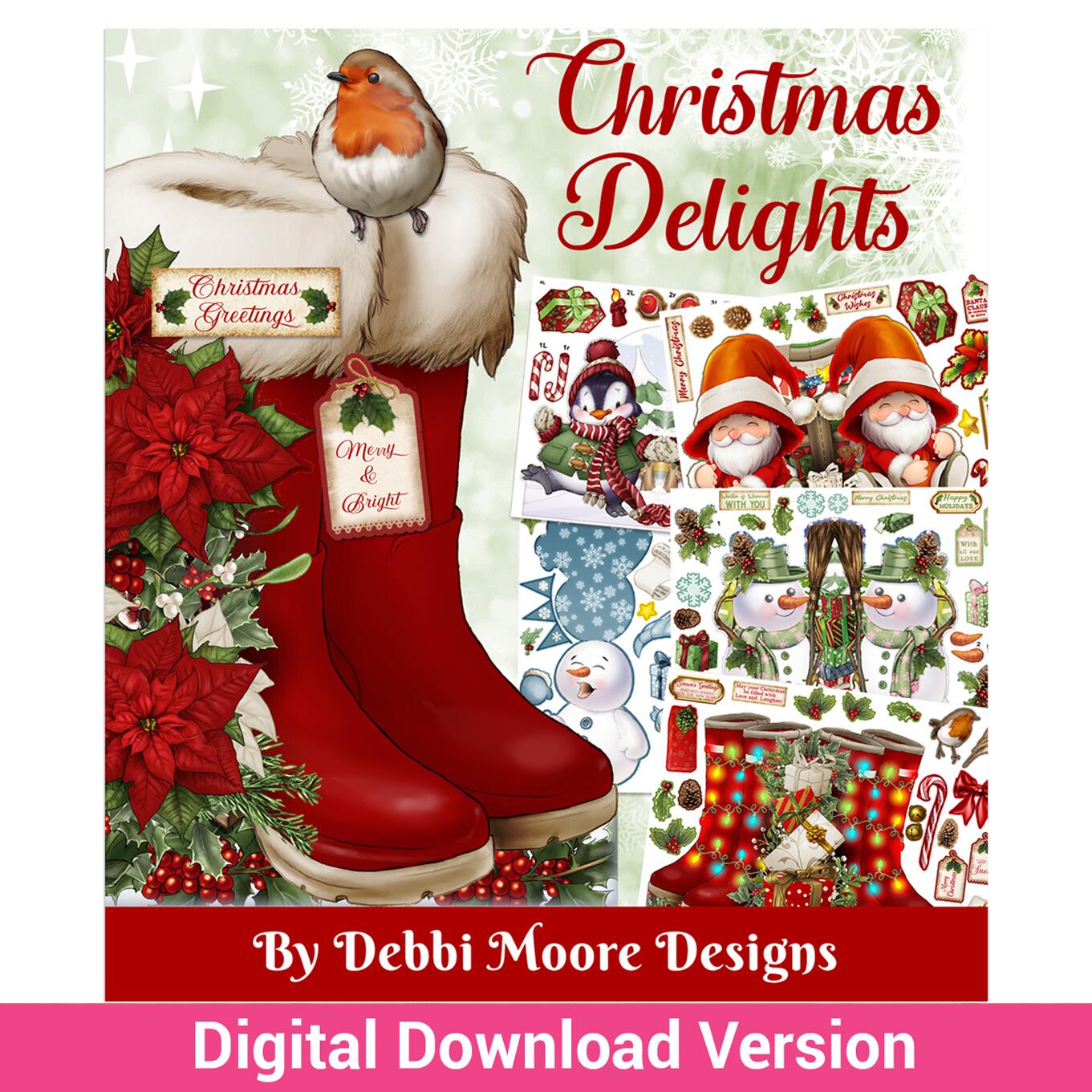 FB4260D Christmas Delights Dimensional Digital Collection Download