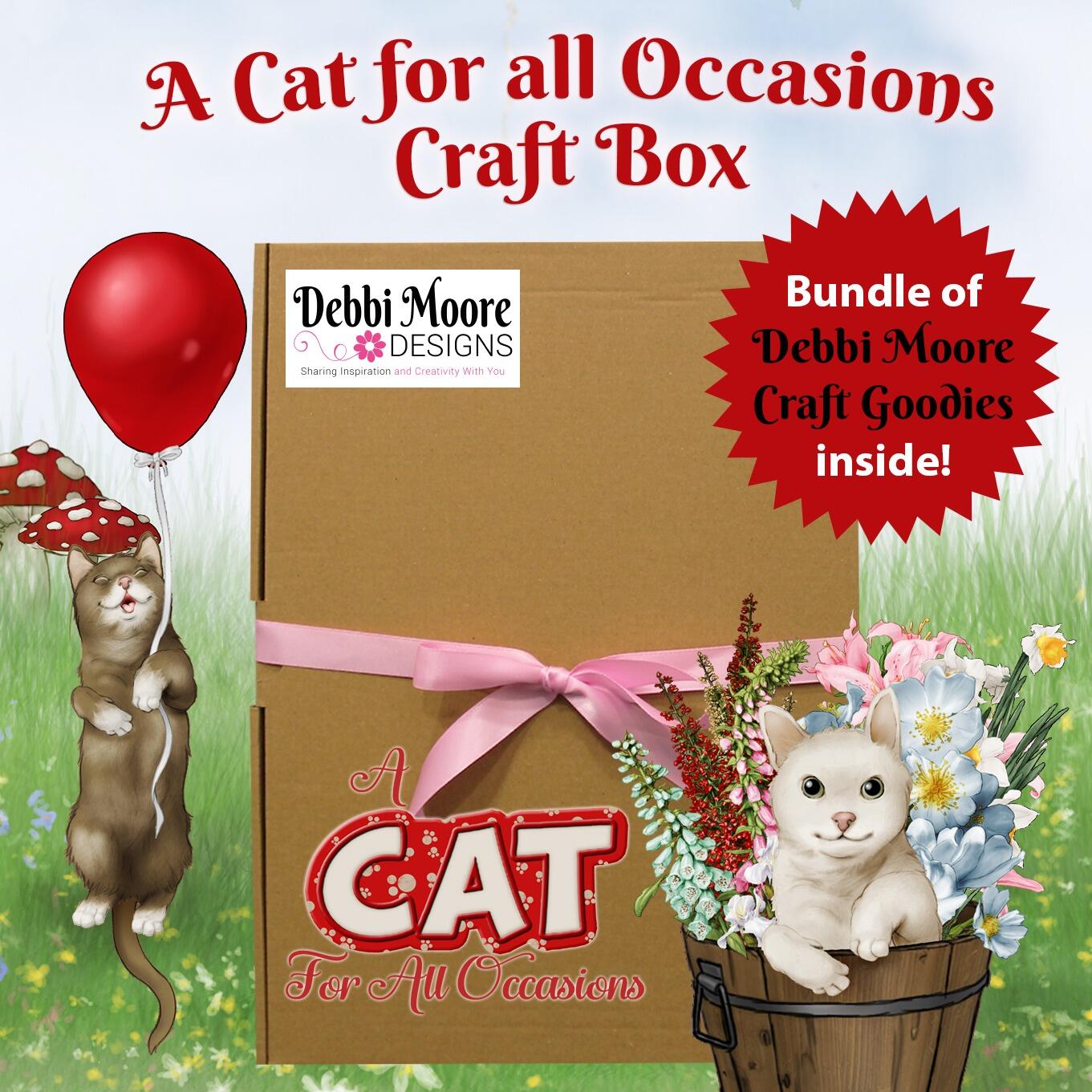 A Cat For All Occasions Mystery Craft Box FB3558